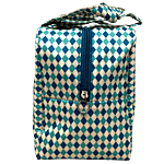 Buy Hoom Lunch Bag - With Aluminium Insulation, Check Print, Green ...