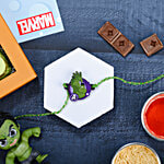 Buy Marvel The Incredible Hulk Rakhi - DA 15 Online at Best Price of Rs ...