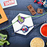 Buy Marvel The Hulk & Mighty Thor Rakhi Set - DA 73 Online at Best ...