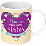 Buy Pearlfiesta You Are The Best Sister Printed Coffee Mug For Sister ...