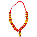 Buy Mangal Bhavan Handmade Artificial Fabric Mala Online at Best Price ...