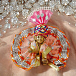 Buy House of Festivals Ladoo Gopal Glass Pagdi - Size 0, Assorted ...