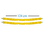 Buy SBE Artificial Flower Garland, Phool Mala - Lemon Yellow Online at ...