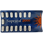 Buy Supracal 2000 Tablet With Calcium, Vitamin D3, Methyl Cobalamin ...