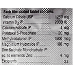 Buy Supracal 2000 Tablet With Calcium, Vitamin D3, Methyl Cobalamin ...