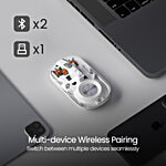 Buy Portronics Toad 8 Transparent Wireless Bluetooth Mouse - Dual ...