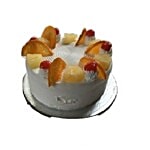 Buy Jiji Kitchen Bakery Fresh Cakes Pineapple 500 Gm Online at the Best ...