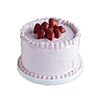 Buy Mini Samrat Bakery Fresh Cakes Fresh Strawberry 500 Gm Online at ...