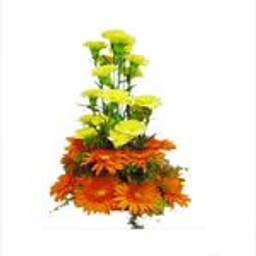 Buy Shanthi Flowers Flower Bouquet - Mellow Yellow 1 pc Online at Best ...