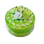 Buy Midas Touch Fresh Cakes - Green Apple, Eggless 500 gm Online at ...