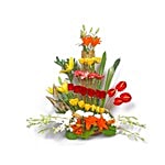 Buy Blooms And Bouquets Matunga Flower Bouquet Rhythm Divine 1 Pc ...