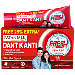 Buy Patanjali Dant Kanti Fresh Active Gel Toothpaste Online at Best Price of Rs 65 - bigbasket