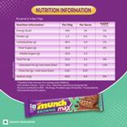 Buy NESTLE MUNCH Max Brownie Max - Coated Wafer Online at Best Price of ...