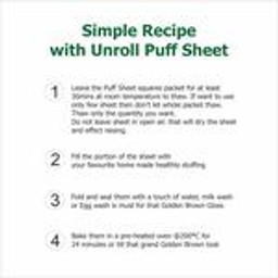 Buy UNROLL Whole Wheat Puff Dough Sheet Squares Online at Best Price of ...