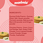 Buy Madmix Protein Punch Quinoa Instant Chilla Premix - With Free ...