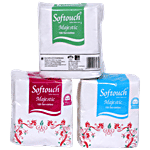 Buy Softouch Napkin Excel Tissues - 2 Ply, Assorted Colours Online at ...