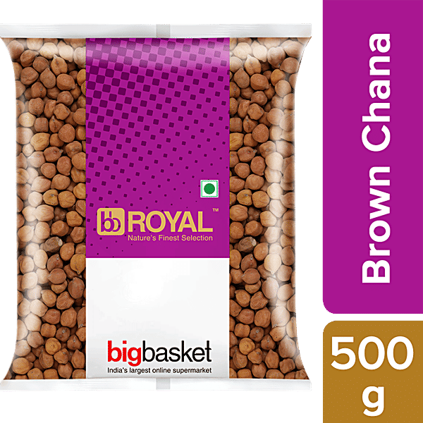 Buy Bb Royal Channa Brown 500 Gm Pouch Online At Best Price of Rs 72 ...