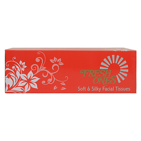 Buy Fresh Ones Soft & Silky Facial Tissues - 2 Ply, 100 pulls, Highly ...