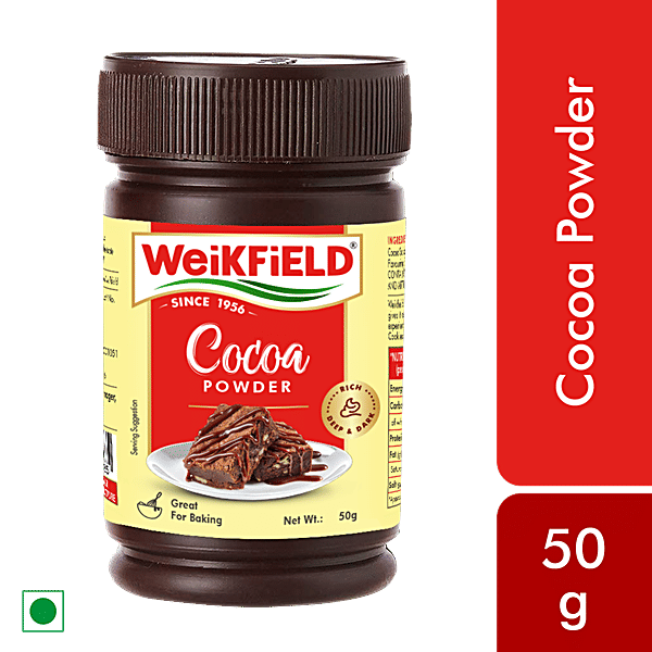 Buy Weikfield Powder - Cocoa 50 gm Box Online at Best Price. of Rs 83 ...