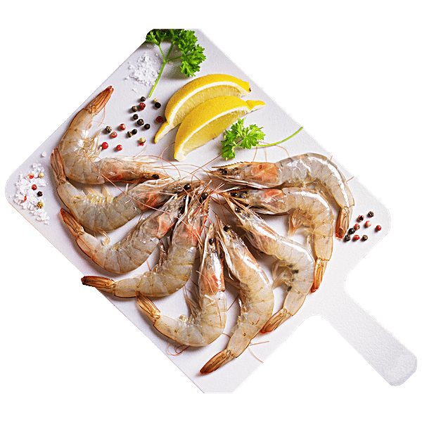 Buy fresho! White Prawns - Medium, Unpeeled Online at Best Price of Rs ...