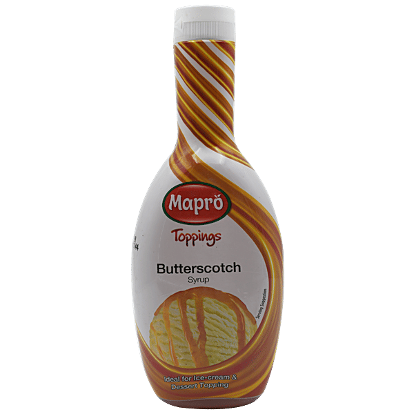 Buy Mapro Dessert Topping Butterscotch Syrup 500 Ml Bottle Online at ...