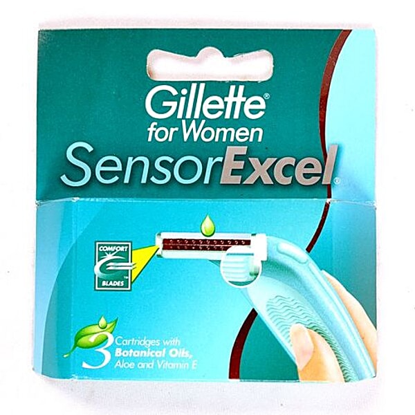 Buy Gillette Venus Sensor Excel For Women - Cartridges Online at Best ...