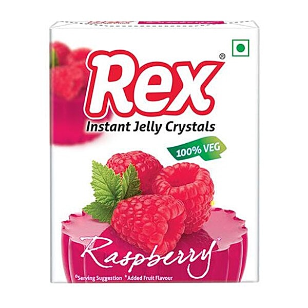 Buy Rex Instant Jelly Crystals - Raspberry Online at Best Price of Rs ...