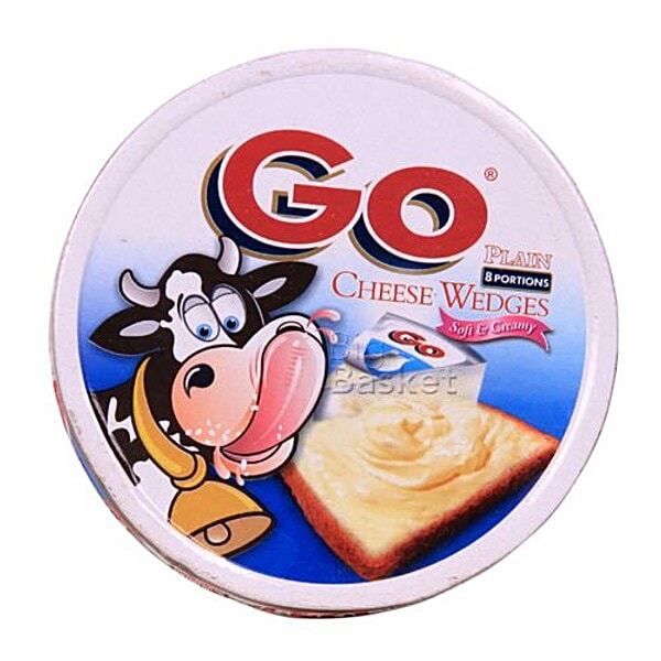 Buy Go Cheese Wedges Plain 140 Gm Box Online at the Best Price of Rs 80 ...