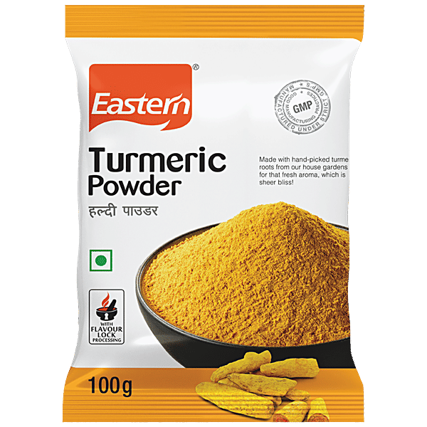 Buy Eastern Powder Turmeric 100 Gm Pouch Online At Best Price of Rs 33 ...