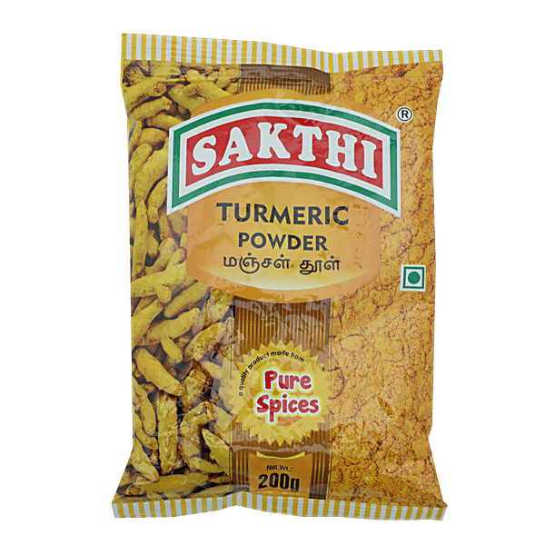 Buy Sakthi Powder - Turmeric 200 gm Pouch Online at Best Price. of Rs ...