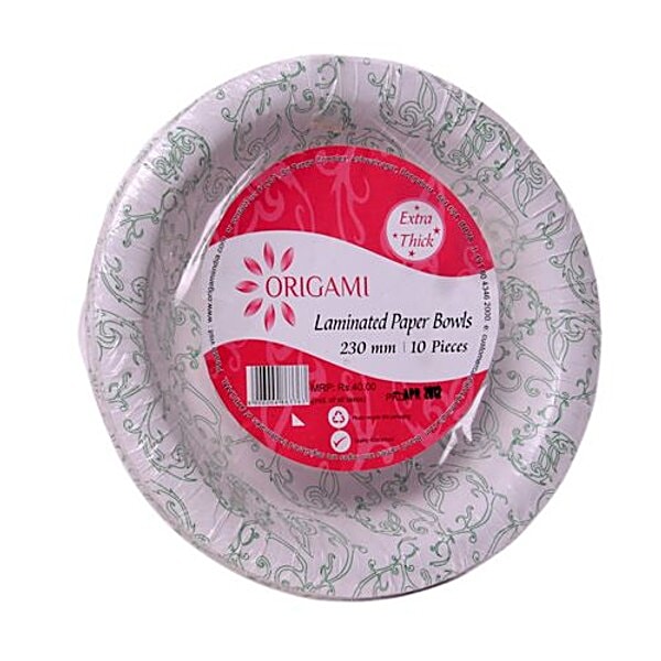 Buy Origami Paper Bowls Laminated 10 Nos Pouch Online at the Best Price ...