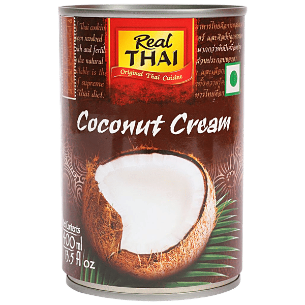 Buy Real Thai Cream Coconut 400 Ml Tin Online at the Best Price of Rs ...