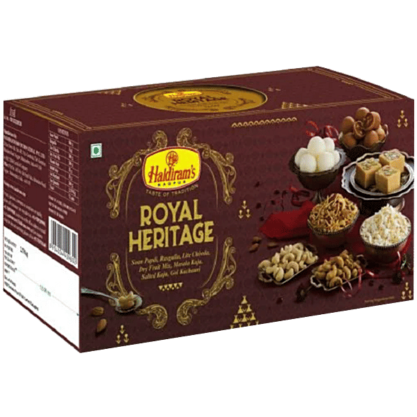 Buy Haldiram's Gift Pack - Royal Heritage Online at Best Price of Rs ...