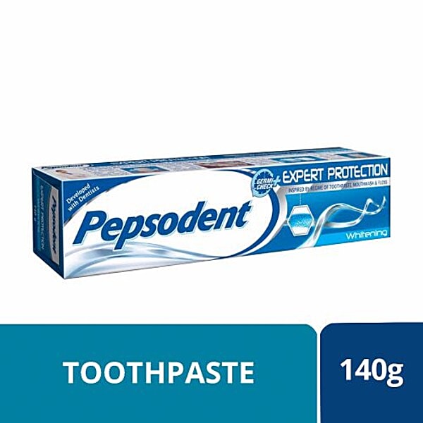 Buy Pepsodent Expert Protection Whitening Toothpaste 140 gm Online at ...