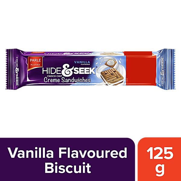 Buy Parle Creams Hide Seek Creme Vanilla 100 Gm Pouch Online at the ...