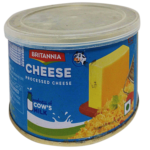 Buy Britannia Cheese Processed 400 Gm Tin Online At Best Price of Rs ...