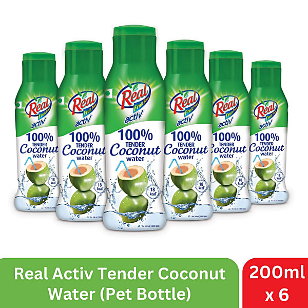Buy Real Activ 100% Tender Coconut Water/Nariyal Pani Online at Best ...