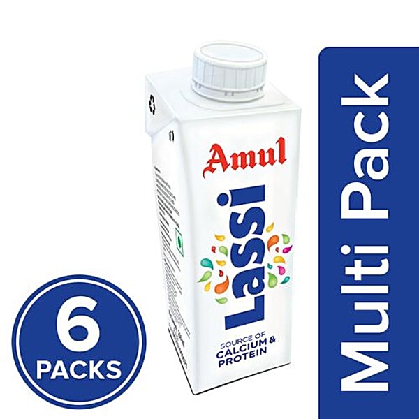 Buy Amul Lassi 6x250 ml (Multi Pack) Online at Best Price. of Rs null ...