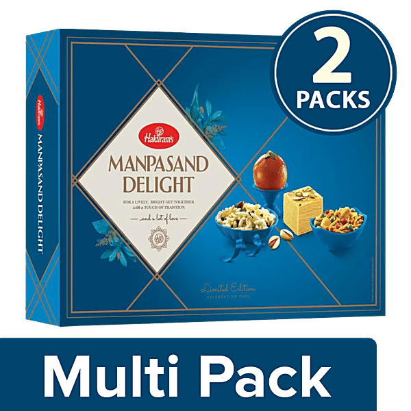 Buy Haldiram's Manpasand Delight Gift Pack Online at Best Price of Rs ...
