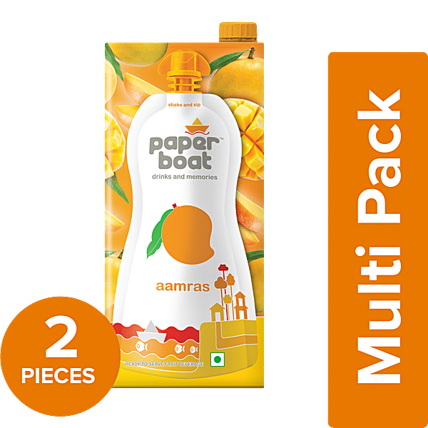 Buy Paper Boat Juice - Mango 2x1 l (Multipack) Online at Best Price. of ...