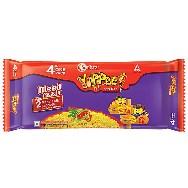 Buy Sunfeast YiPPee! Mood Masala Instant Noodles Online at Best Price ...