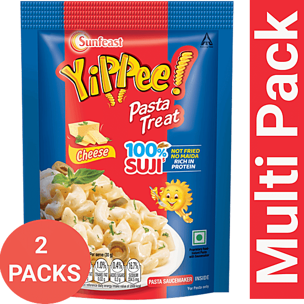 Buy Sunfeast Pasta Treat - Cheese 2x70 gm Online at Best Price. of Rs ...