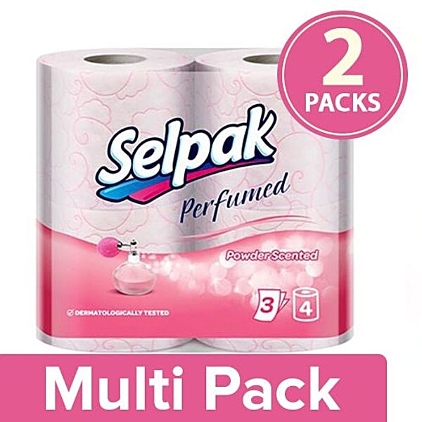 Buy Selpak Perf Toilet Tissue Paper Roll Powder Online at Best Price of ...