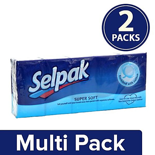 Buy Selpak Classic Pocket Hanky Tissue Online at Best Price of Rs 560 ...