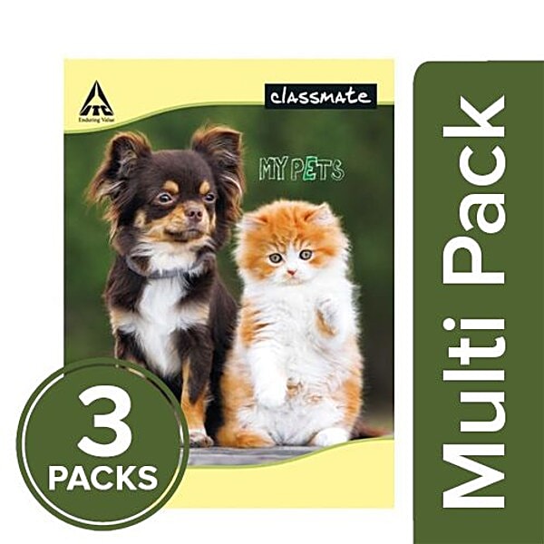 Buy Classmate Notebook - King Size, Double Line, 172 Pages Online at ...