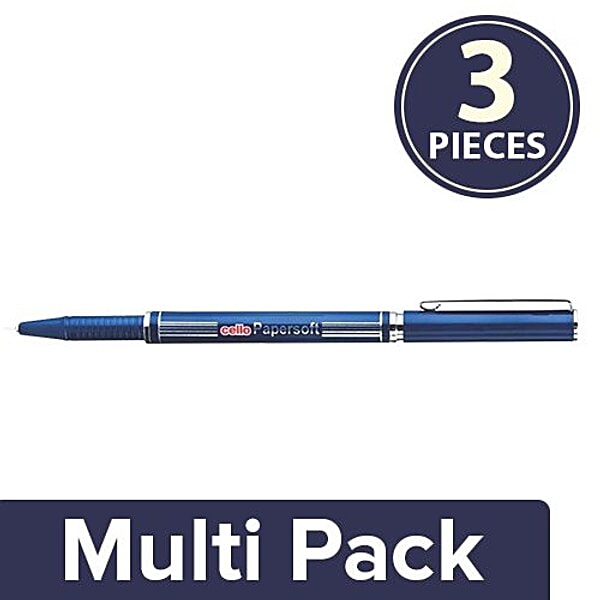 Buy Cello Ball Pen - Blue, Paper Soft Online at Best Price of Rs 60 ...