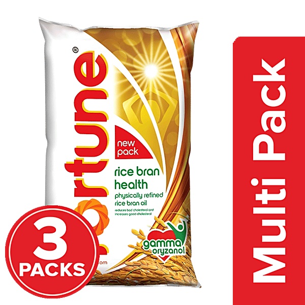 Buy Fortune Rice Bran Health Physically Refined Oil Online at Best ...
