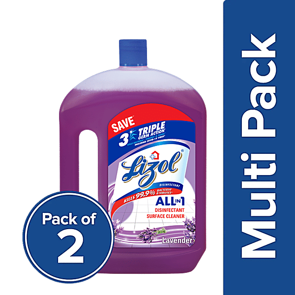 Buy Lizol Disinfectant Surface & Floor Cleaner Liquid - Lavender Online ...