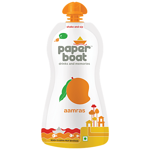Buy Paper Boat Paper Boat Aamras Mango Fruit Juice (Pack of 4) Online ...