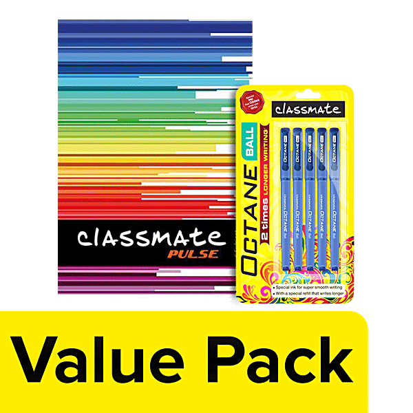 Buy Classmate Notebook-A4, Six Subject, Single Line Ruling 300Pages ...